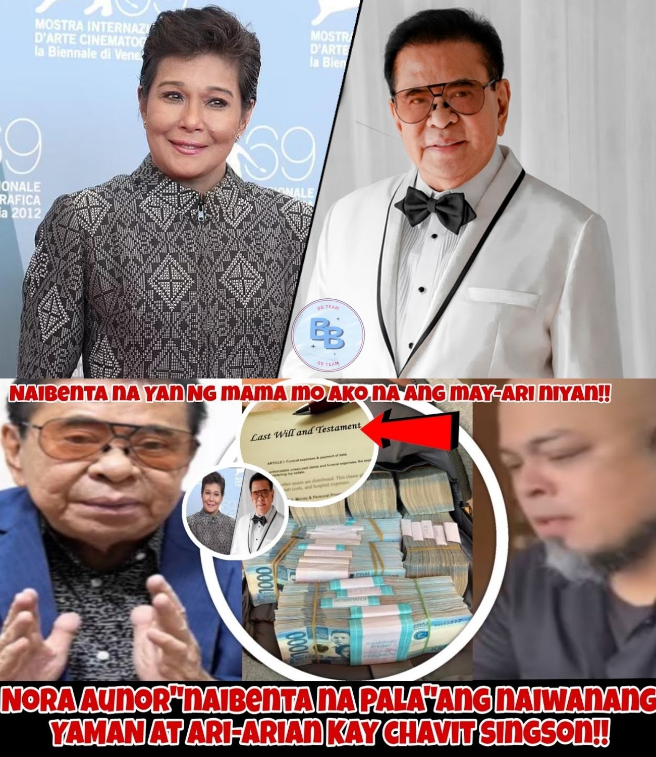 Shocking! Ari-Arian ni Nora Aunor, Pumunta Pala Kay Chavit Singson! Ian de Leon, Nagbabala ...