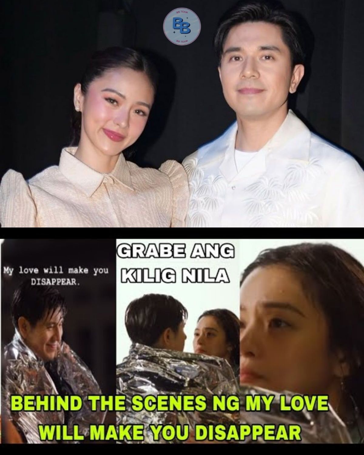 BEHIND THE SCENES NG MY LOVE WILL MAKE YOU DISAPPEAR/KIMPAU KINILIG SA ...