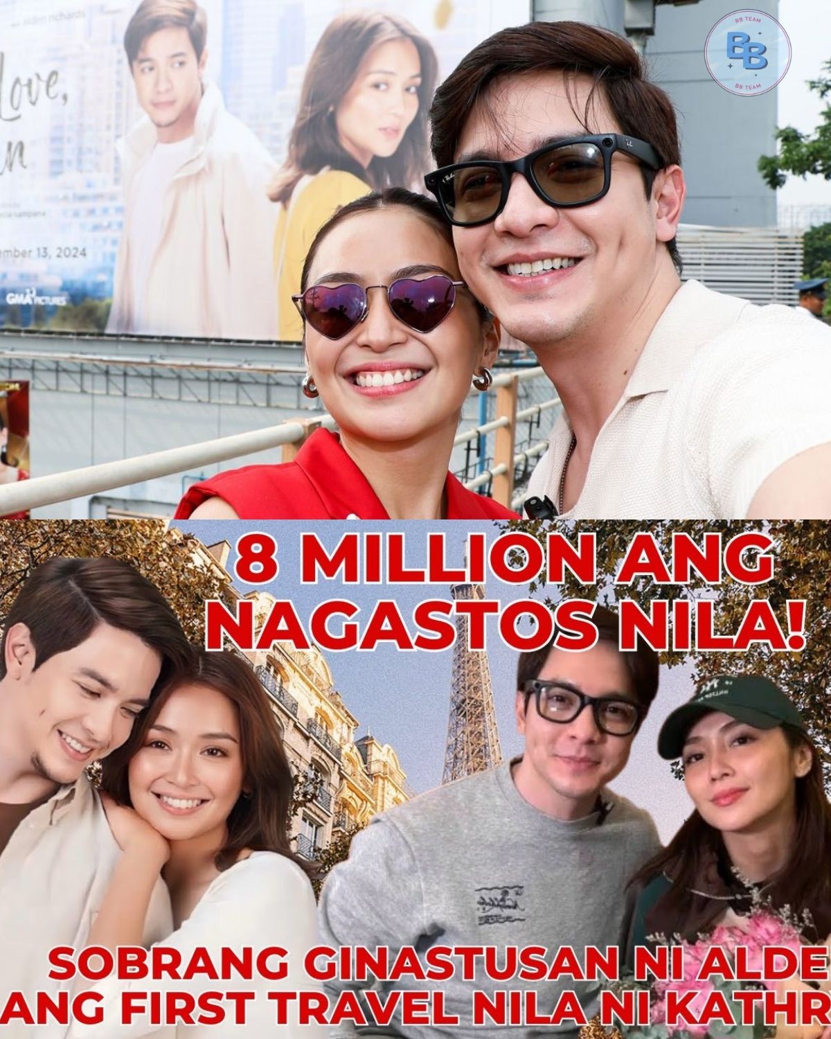 FIRST TRAVEL EXTRAVAGANZA: ALDEN RICHARDS SPLURGES BIG TIME FOR A LAVISH GETAWAY WITH KATHRYN ...