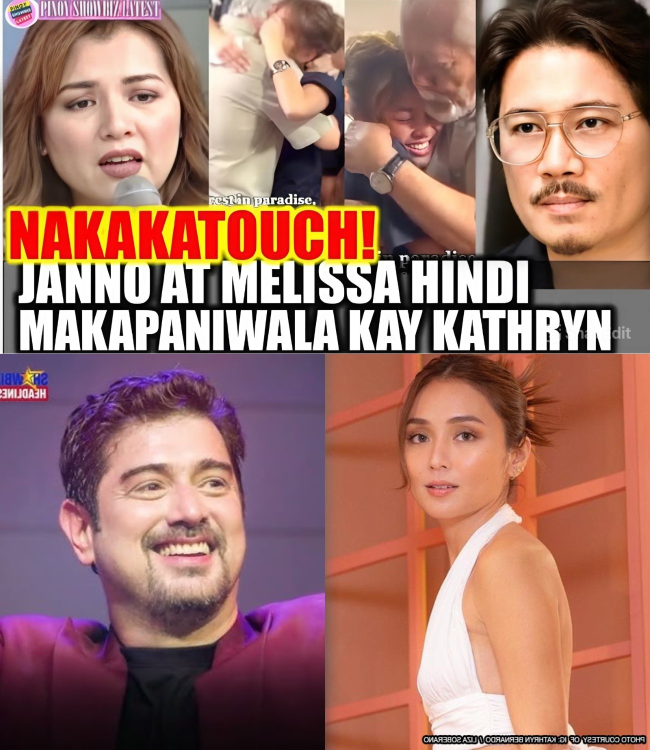 Janno at Melissa Gibbs, Sobra ang Pasasalamat sa Ginawa ni Kathryn ...
