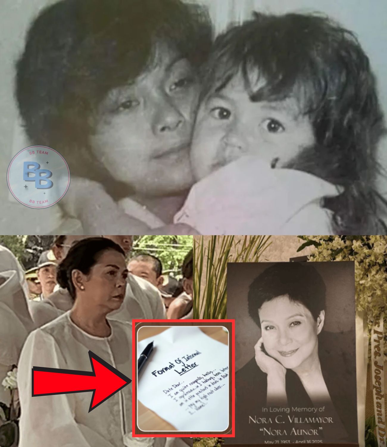 Hindi napigilan ni Lotlot de Leon ang pag-iyak habang binabasa ang huling habilin ng yumaong ...