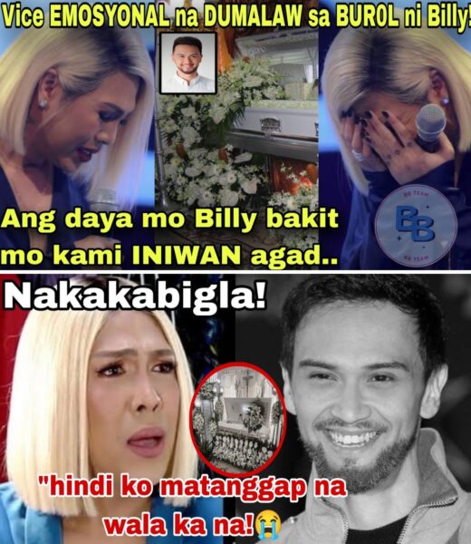 VICE GANDA, DI NAPIGILANG UMIYAK! 😢 Emosyonal na Mensahe ng Pakikiramay sa Pamilya ni Billy ...