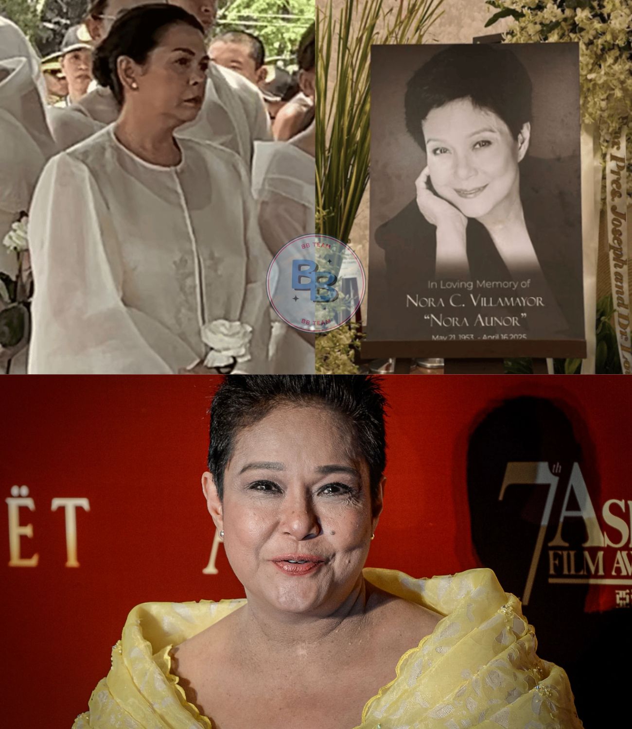 Hindi napigilan ni Lotlot de Leon ang pag-iyak habang binabasa ang huling habilin ng kanyang ...