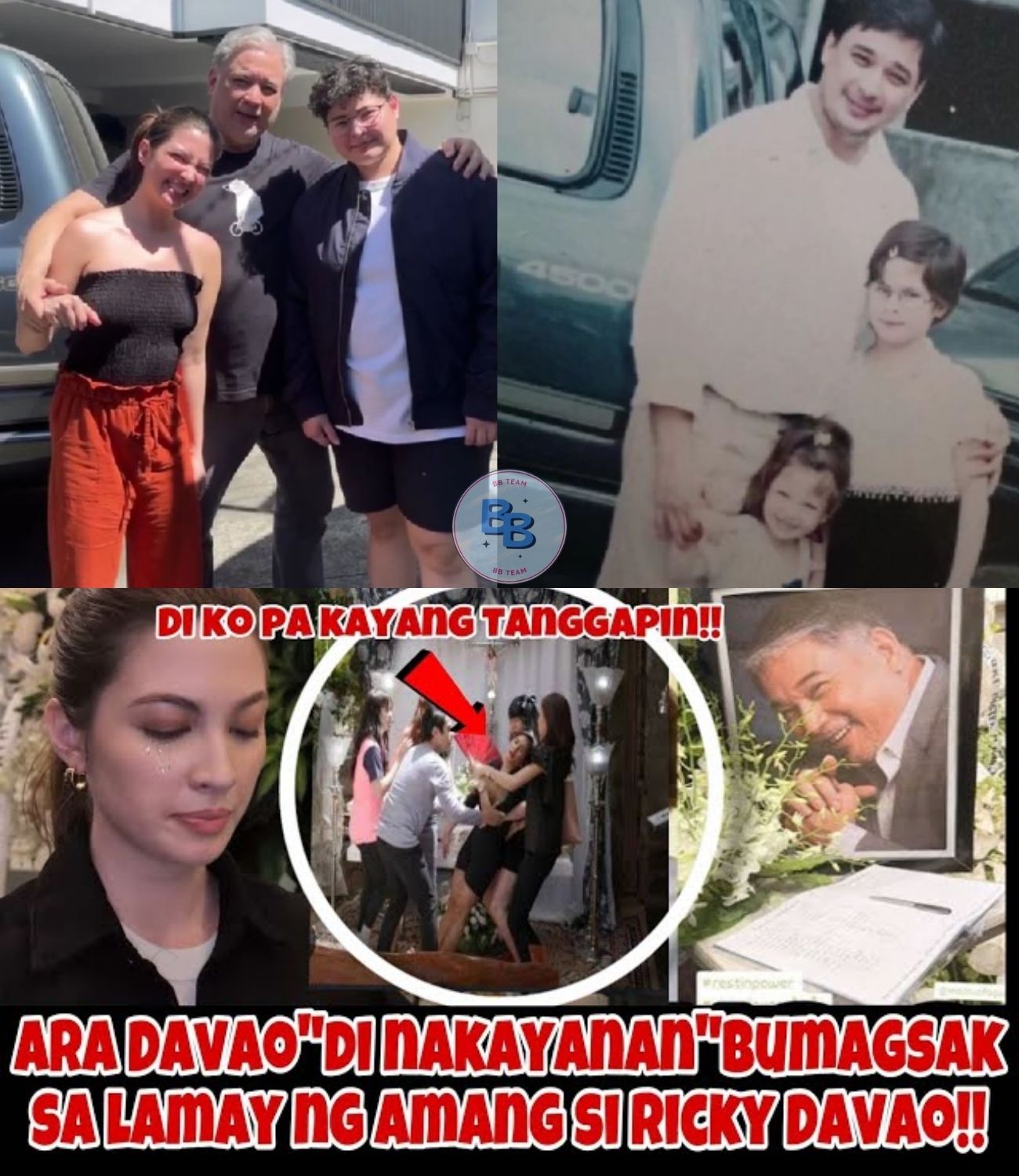 JUST IN: Ara Davao Suddenly Collapses at Her Father’s Wake—Family ...