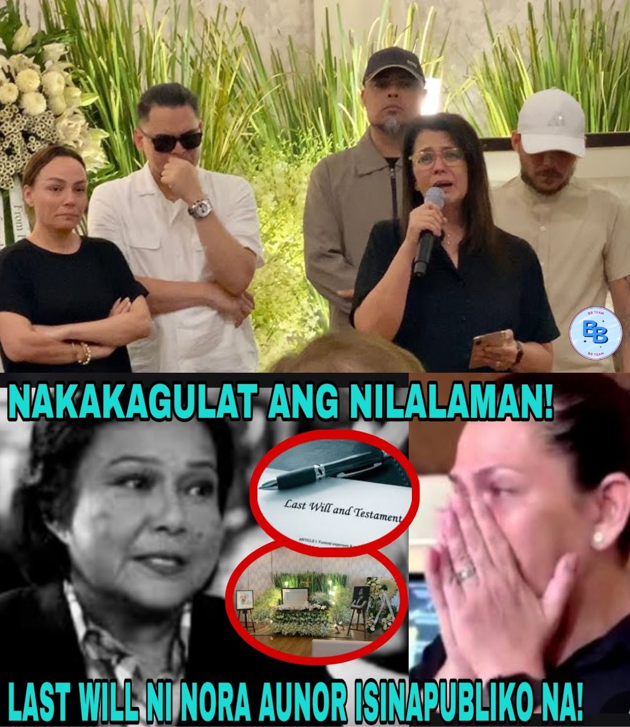 BREAKING NEWS! LAST WILL NI NORA AUNOR ISINAPUBLIKO NA! LOTLOT DE LEON ...
