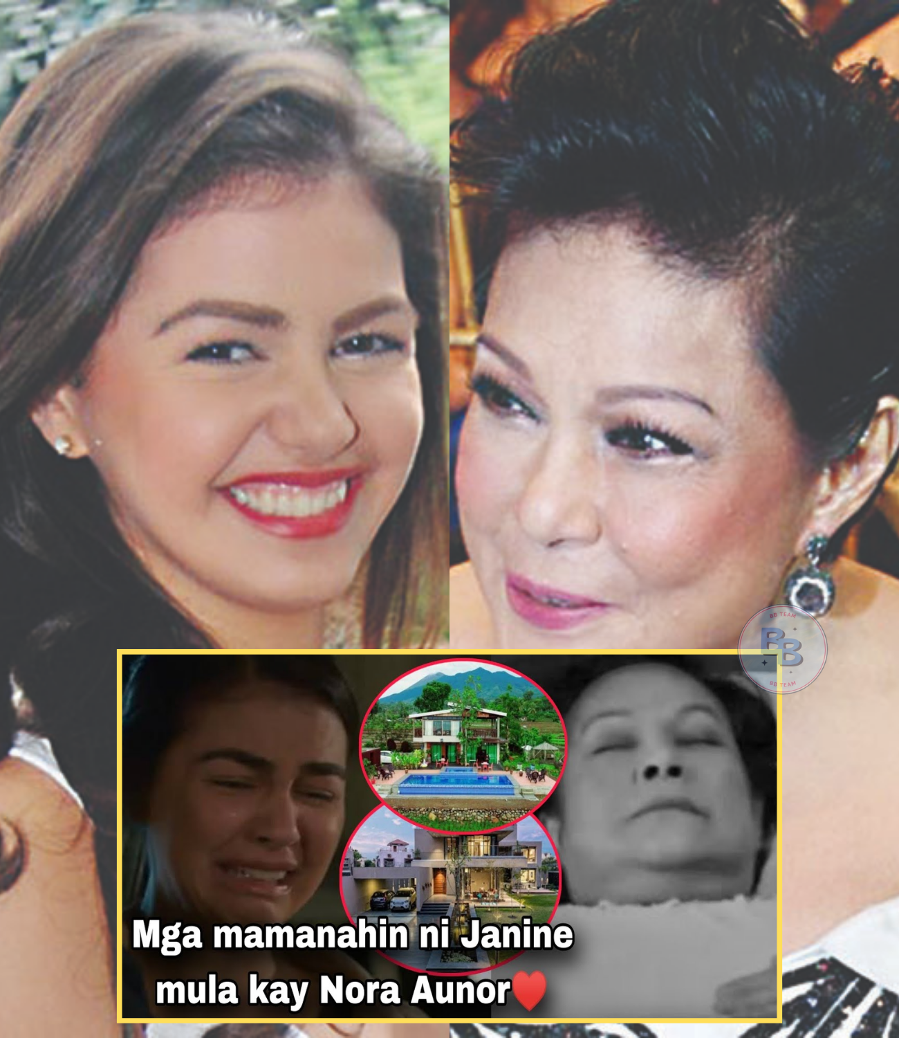 Lahat Ipinamana kay Janine?! Nora Aunor, Ibinigay Umano ang Buong Ari-arian kay Janine Gutierrez ...