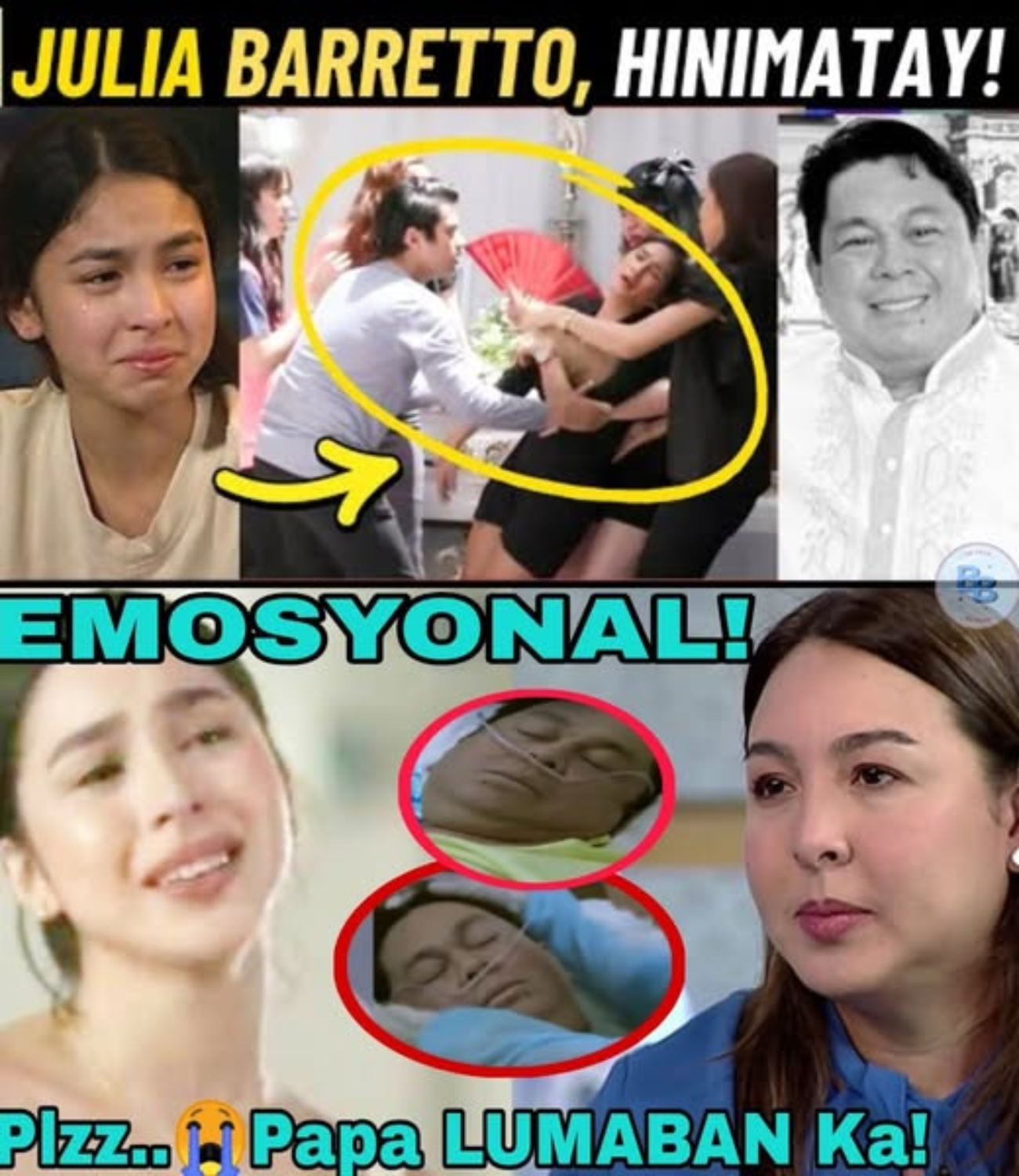 Julia Barretto, Halos Hindi Makapagsalita nang Makita ang Ama sa Kritikal na Kalagayan sa ...