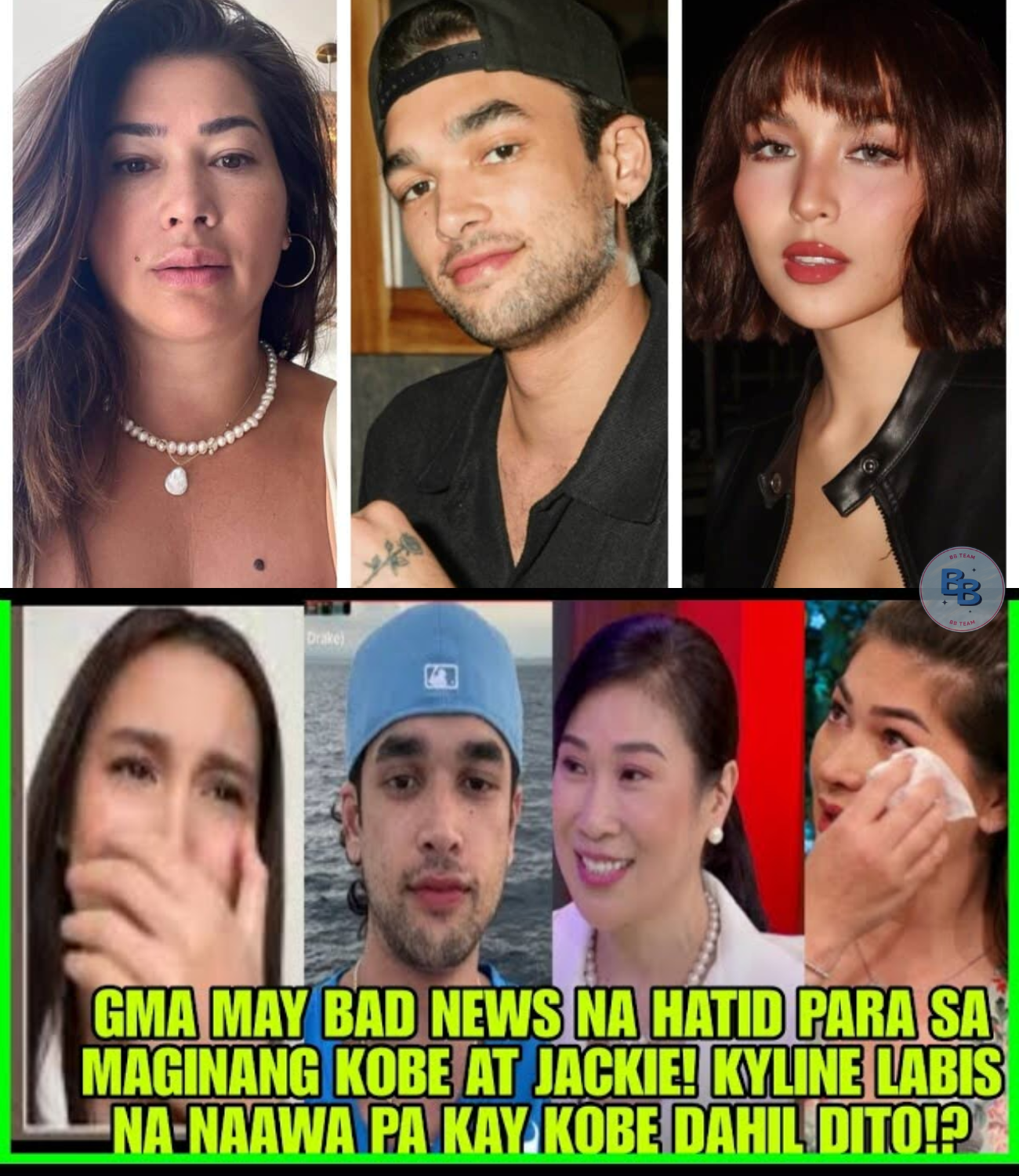 KYLINE ALCANTARA NAAWA SA KANYANG EX BF SA GINAWA NG GMA KAY KOBE PARAS ...
