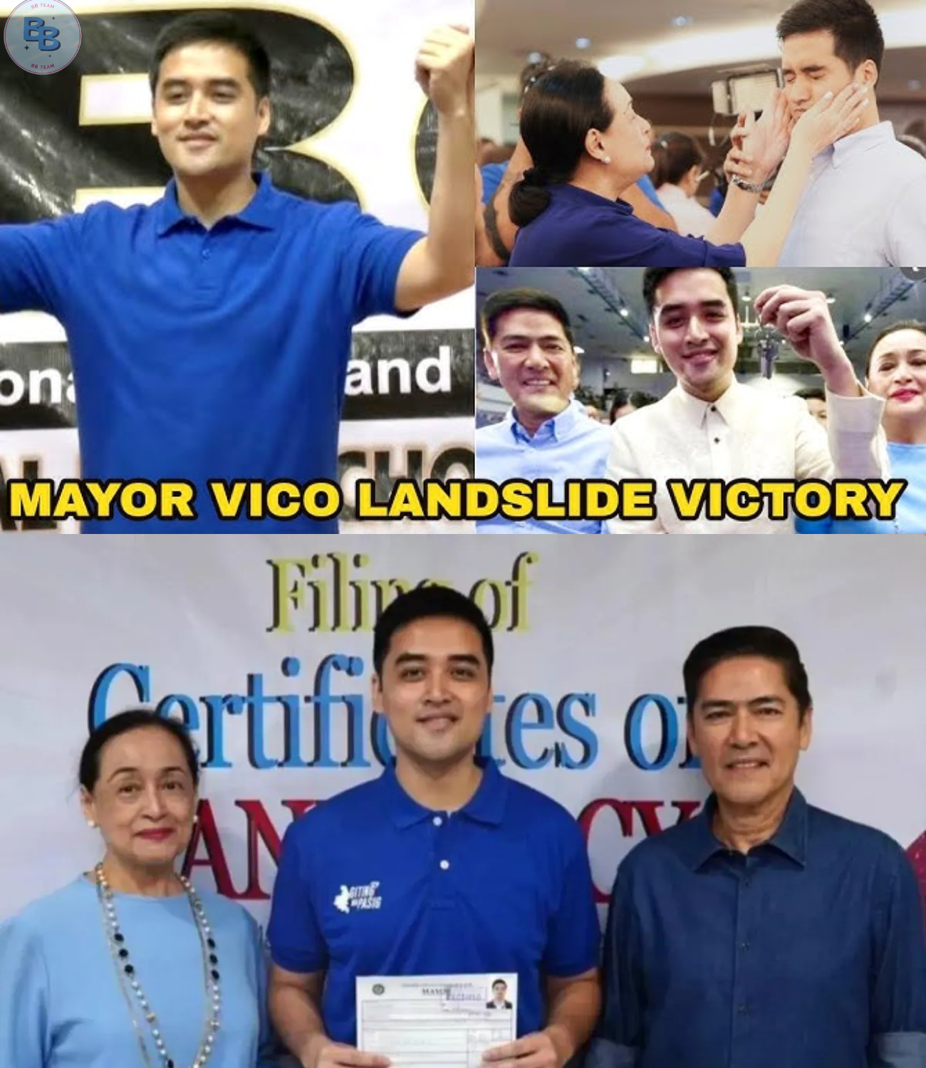 Vic Sotto & Coney Reyes NAIYAK sa PAGKAPANALO ni Vico Sotto Eleksyon ...