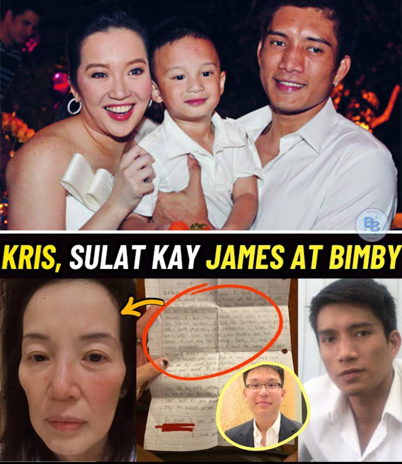 KRIS AQUINO’S EMOTIONAL MESSAGE TO BIMBY AND JAMES YAP MOVES THE NATION ...