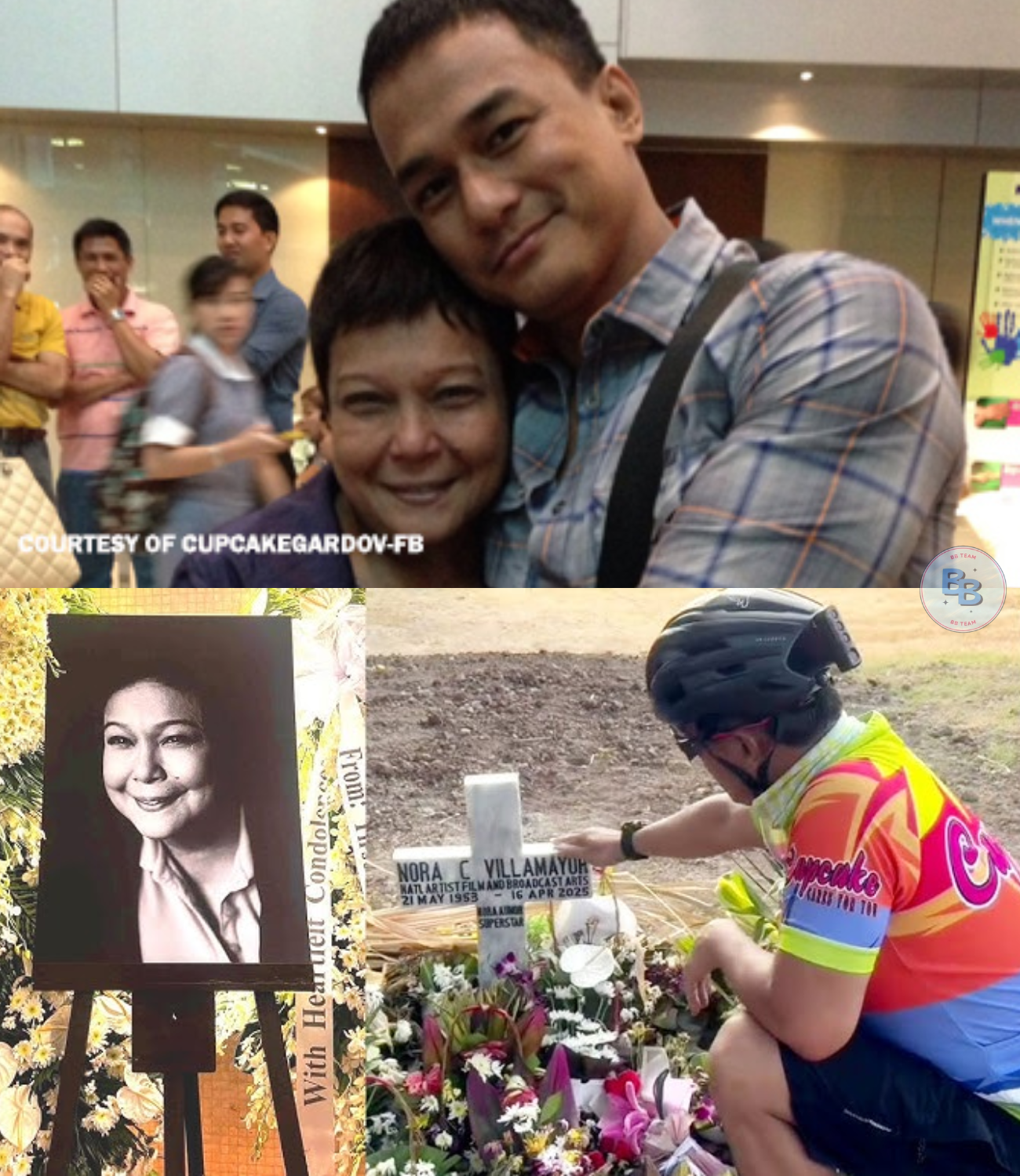 LIBINGAN NI NORA AUNOR PINUNTAHAN NI GARDO VERSOZA NAG-ALAY NG BULAKLAK ...