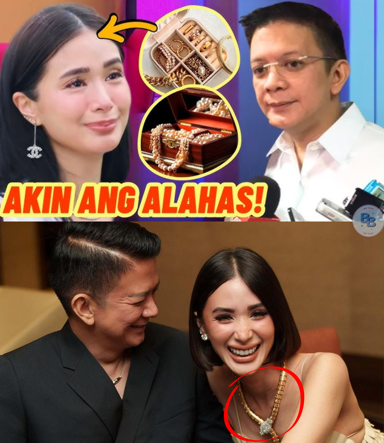 HEART EVANGELISTA NAIS IBAWIN ANG MAMAHALING ALAHAS REGALO NI CHIZ ESCUDERO! BAGONG YUGTO NA BA ...