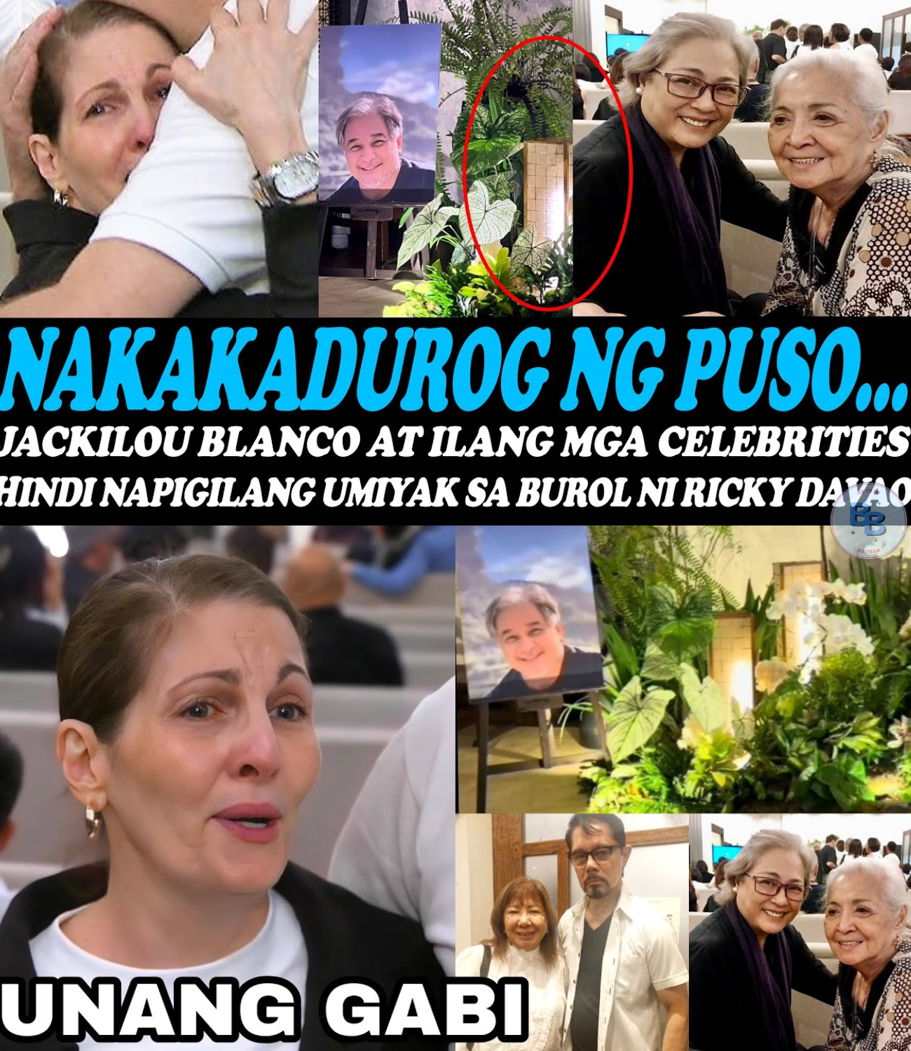 Jackie Lou Blanco at Mayeth Malca BUMUHOS ang LUHA sa PAGPANAW ni Ricky ...