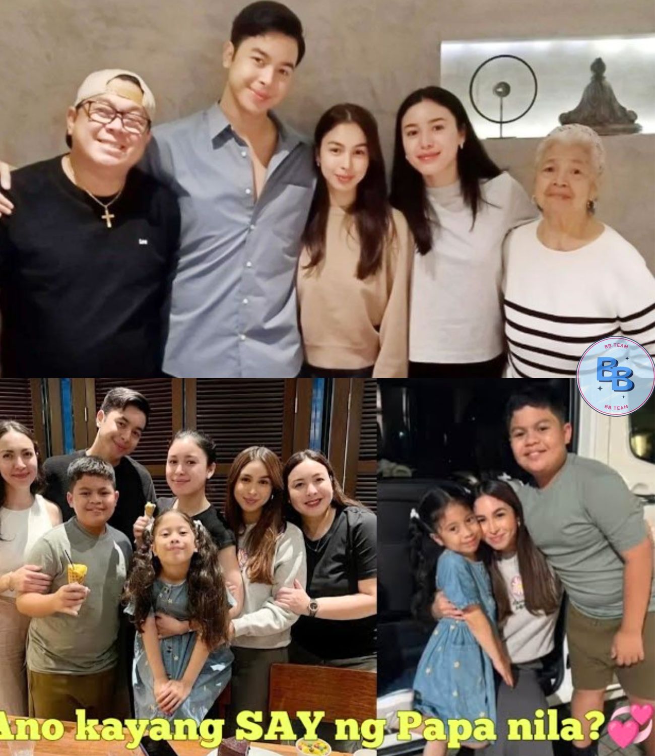 NAGKASAMA SA WAKAS! Julia Barretto at Marjorie, NAG-REUNITE sa Mga Anak ni Dennis Padilla sa ...
