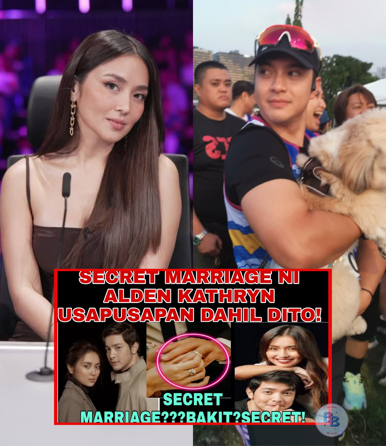 SECRET MARRIAGE NI KATHRYN BERNARDO|ALDEN RICHARDS USAPUSAPAN DAHIL DITO FACT CHECT NATIN YAN - News