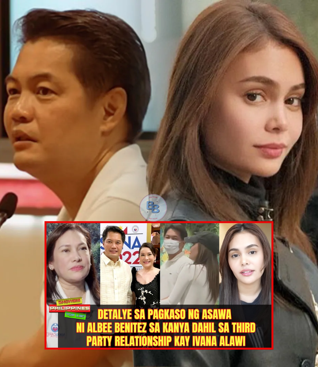 Detalye sa pagkaso ng asawa ni Albee Benitez sa kanya dahil sa third party relationship kay ...