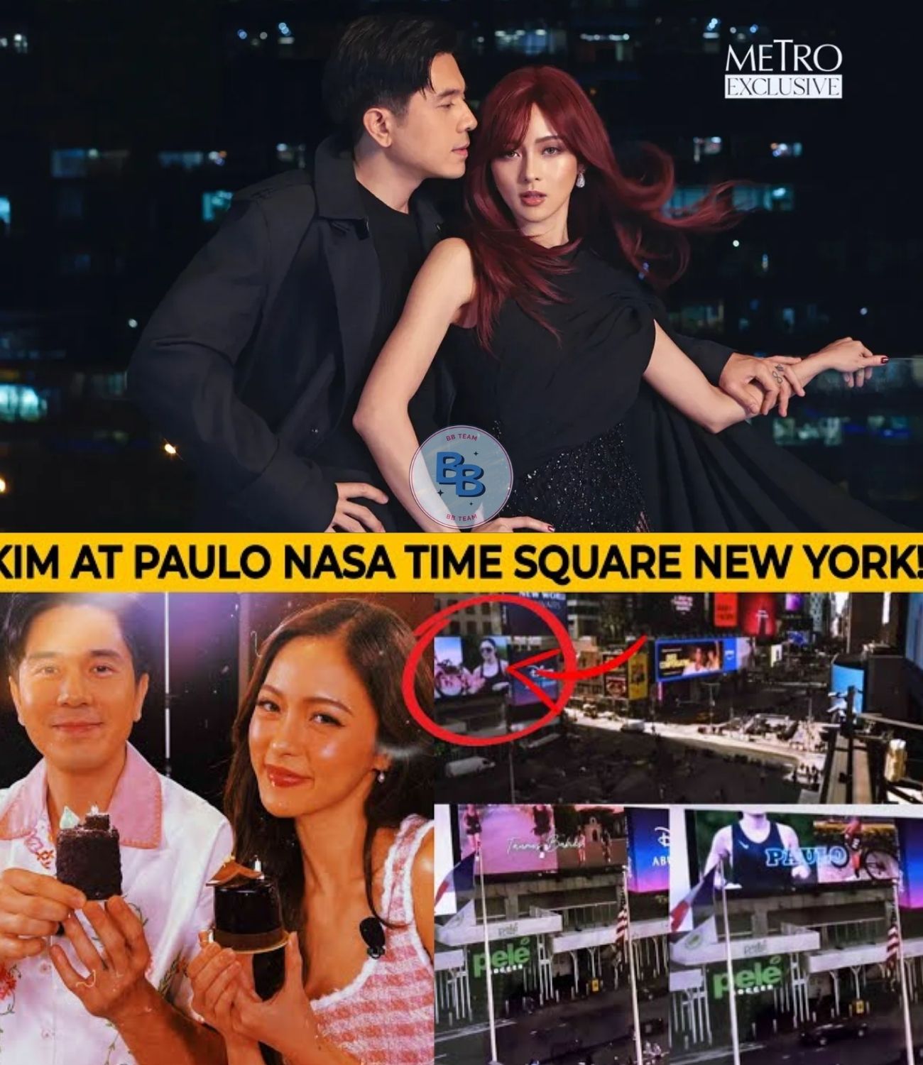 OMG!🤯 KIM Chiu and PAULO Avelino Spotted at TIMES SQUARE, NYC – Secret Getaway or Something More ...