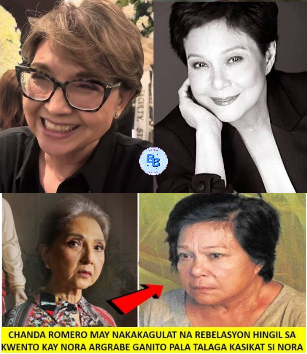 OMG! Si Chanda Romero ay Spotted na Nakangiti sa Libing ni Nora Aunor - Ano ang Nagpasaya sa ...