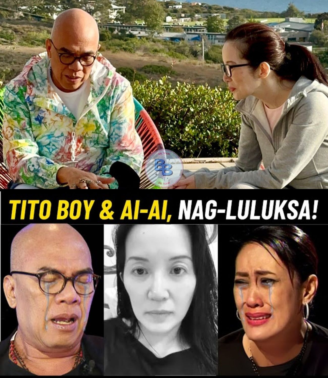 TITO BOY & AI-AI BREAK DOWN IN TEARS AS KRIS AQUINO FIGHTS FOR LIFE ON HER FINAL DAY ON EARTH ...