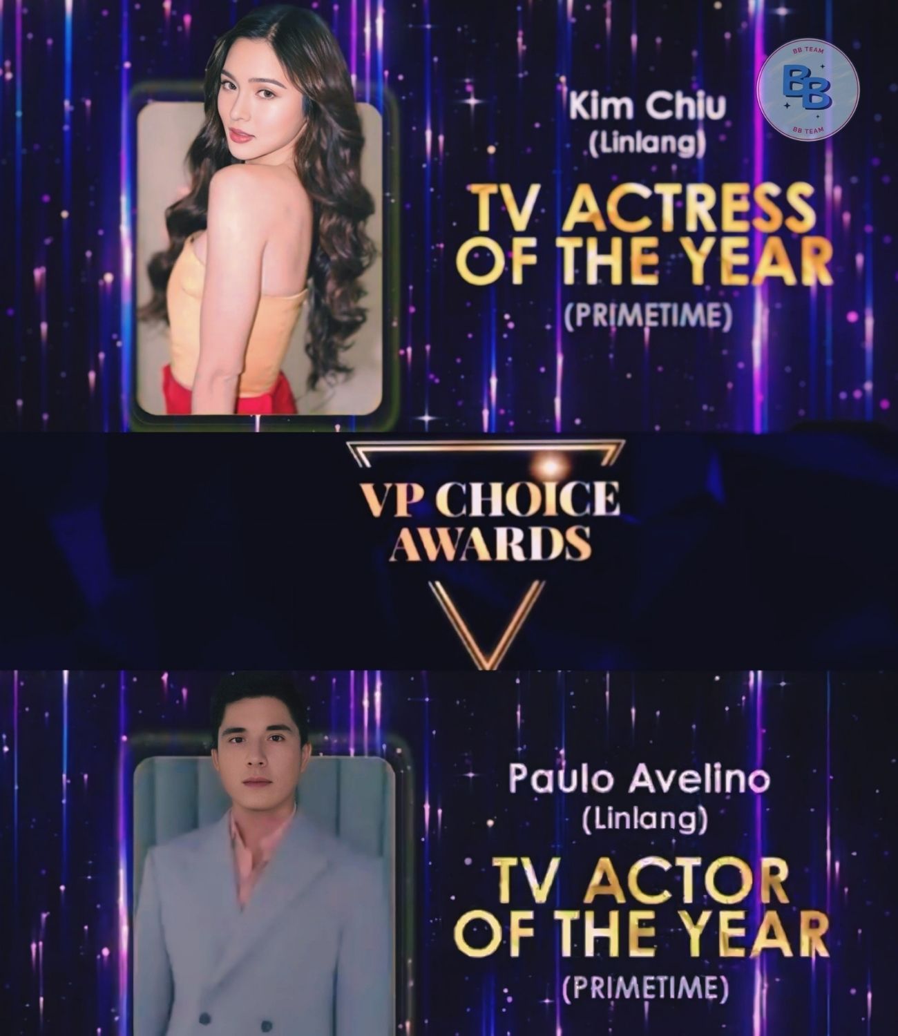 Congratulations Kim Chiu & Paulo Avelino for winning as best actress ...