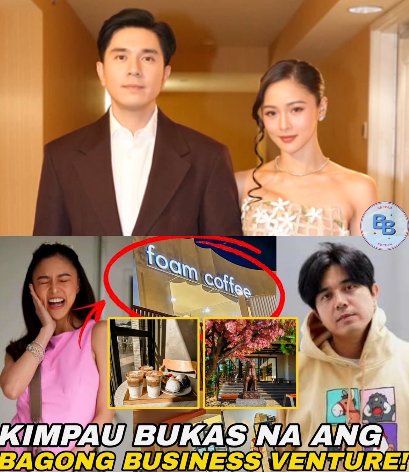 SHOWBIZ ROYALTY SA I-SANG BUBONG! BAGONG COFFEE SHOP NINA KIMPAU DINAGSA NG MGA SIKAT NA ARTISTA ...