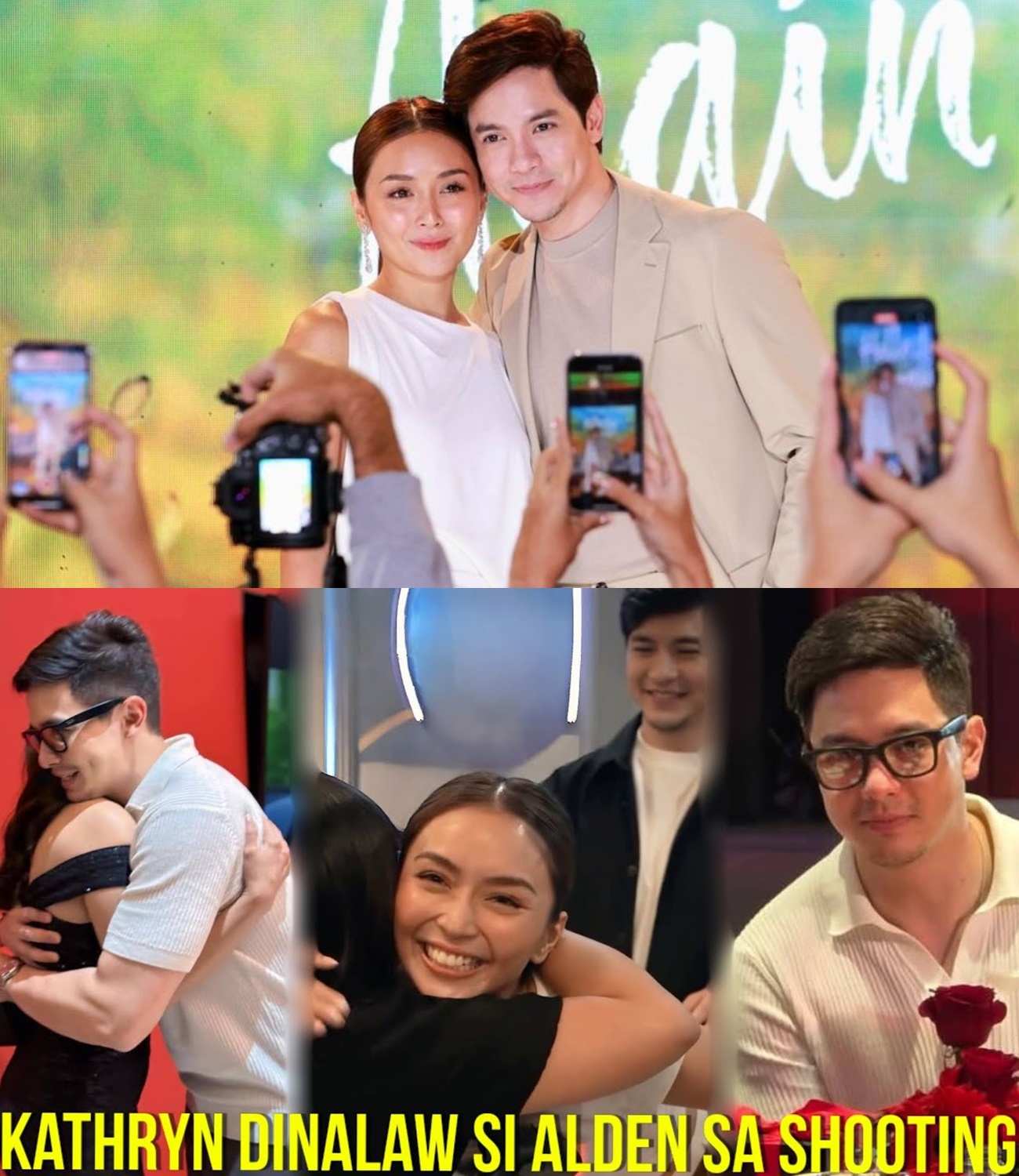 Sinurpresa ni Kathryn si Alden sa Set! Ang Susunod na Mangyayari ay ...