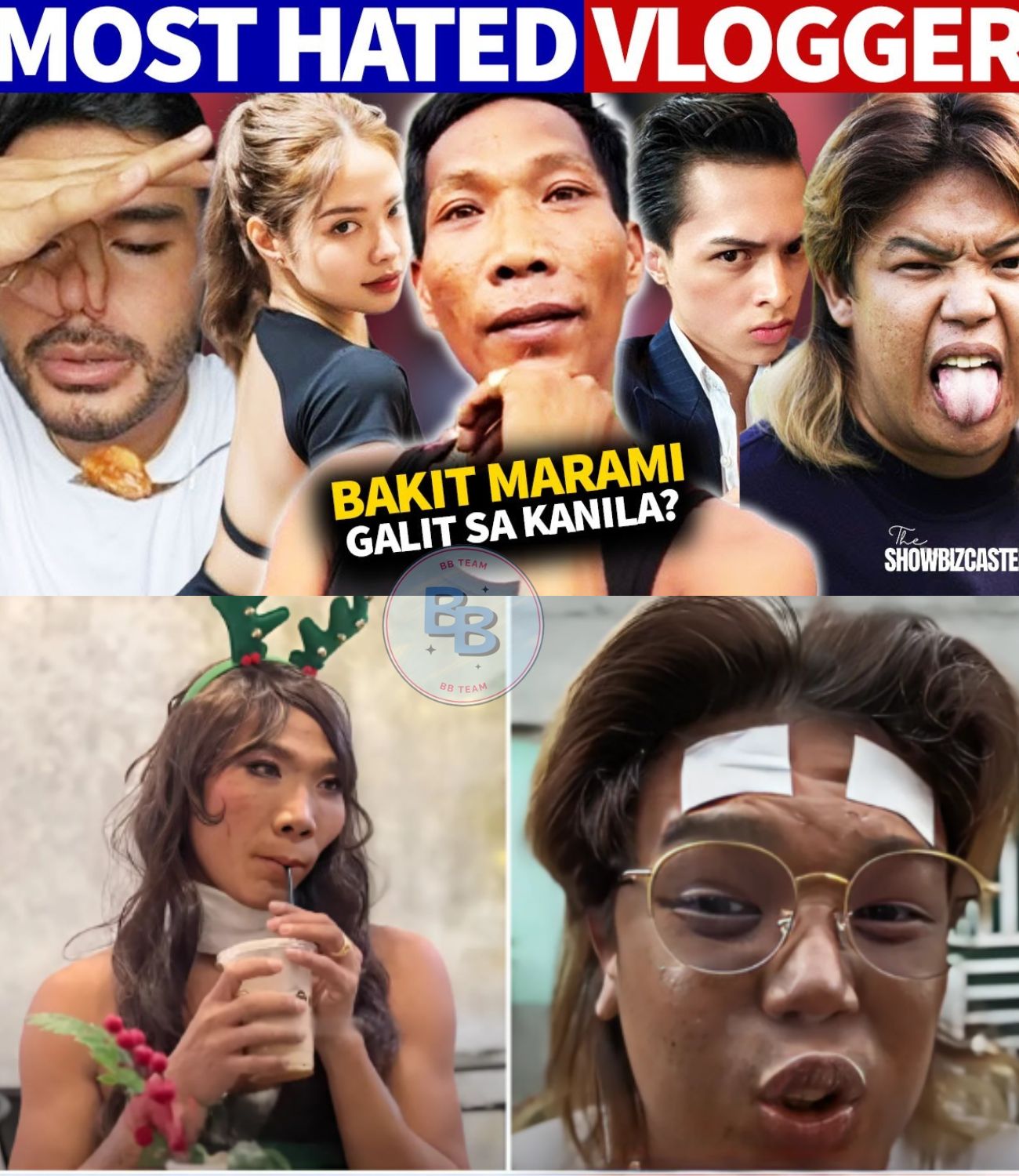 🔥KINABAHAN ANG LAHAT! 😨 5 Most-HATED Pinoy Vloggers na TULUYANG ...
