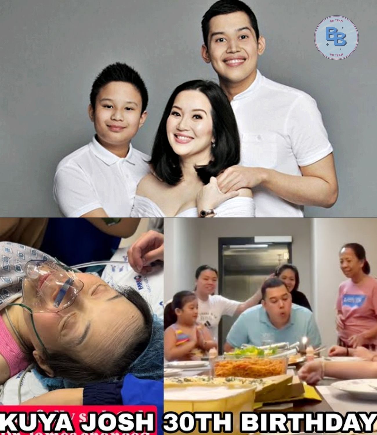 JOSHUA “KUYA JOSH” AQUINO’S 30TH BIRTHDAY: KRIS AQUINO BREAKS DOWN IN ...