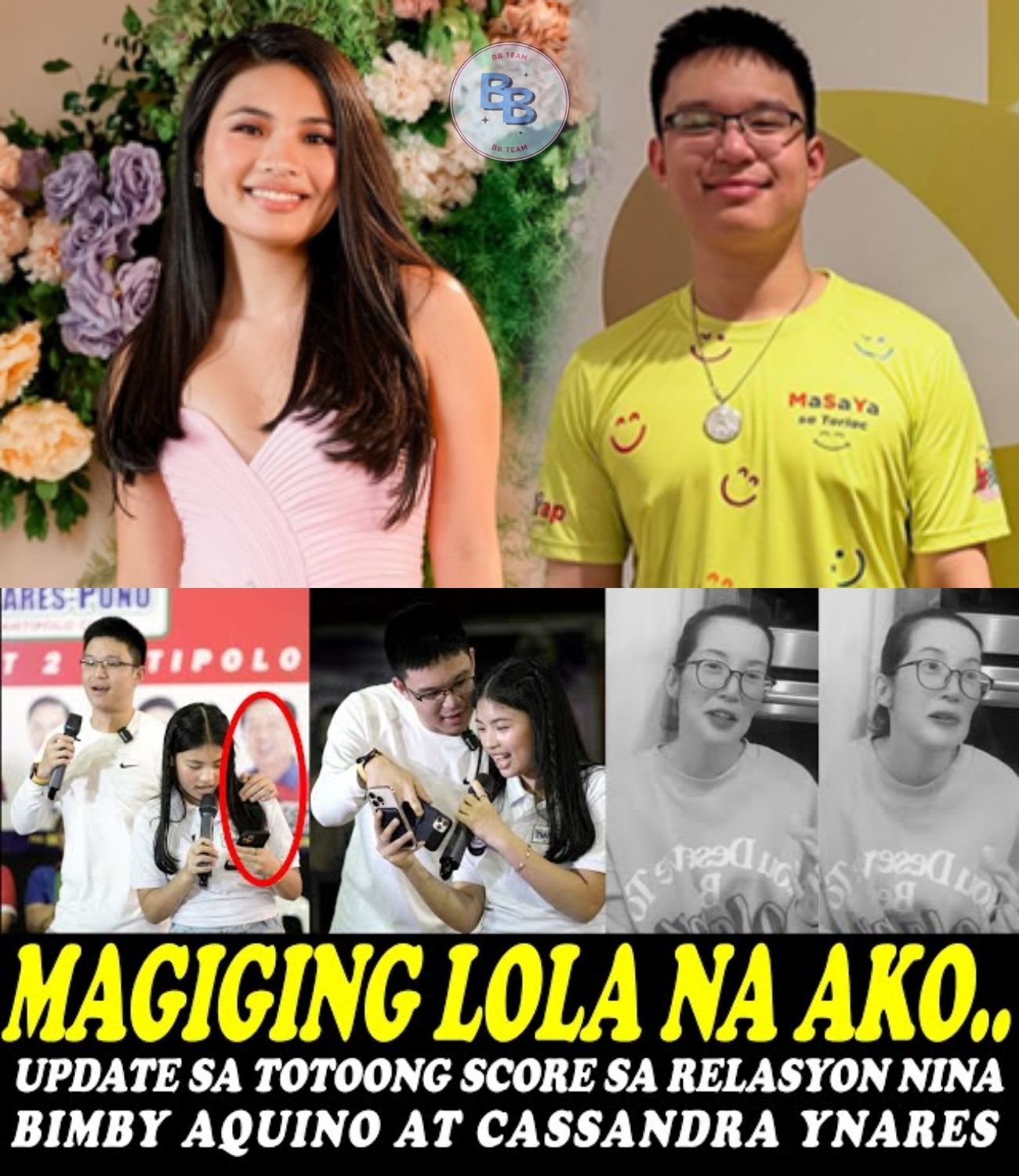 Exclusive Scoop on Bimby Aquino and Cassandra Ynarez’s Romance—Kris ...