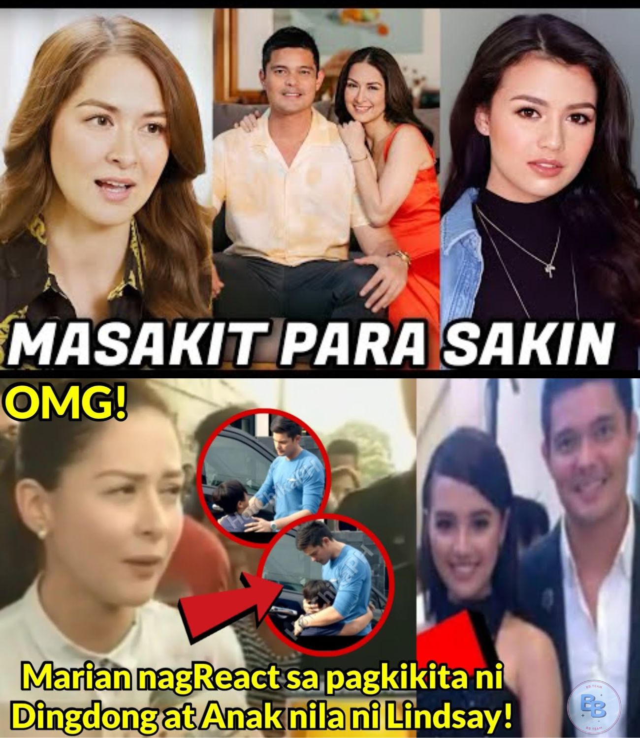 GRABE! REAKSYON ni Marian Rivera sa SIKRETONG PAGKlKlTA ni Dingdong sa ...