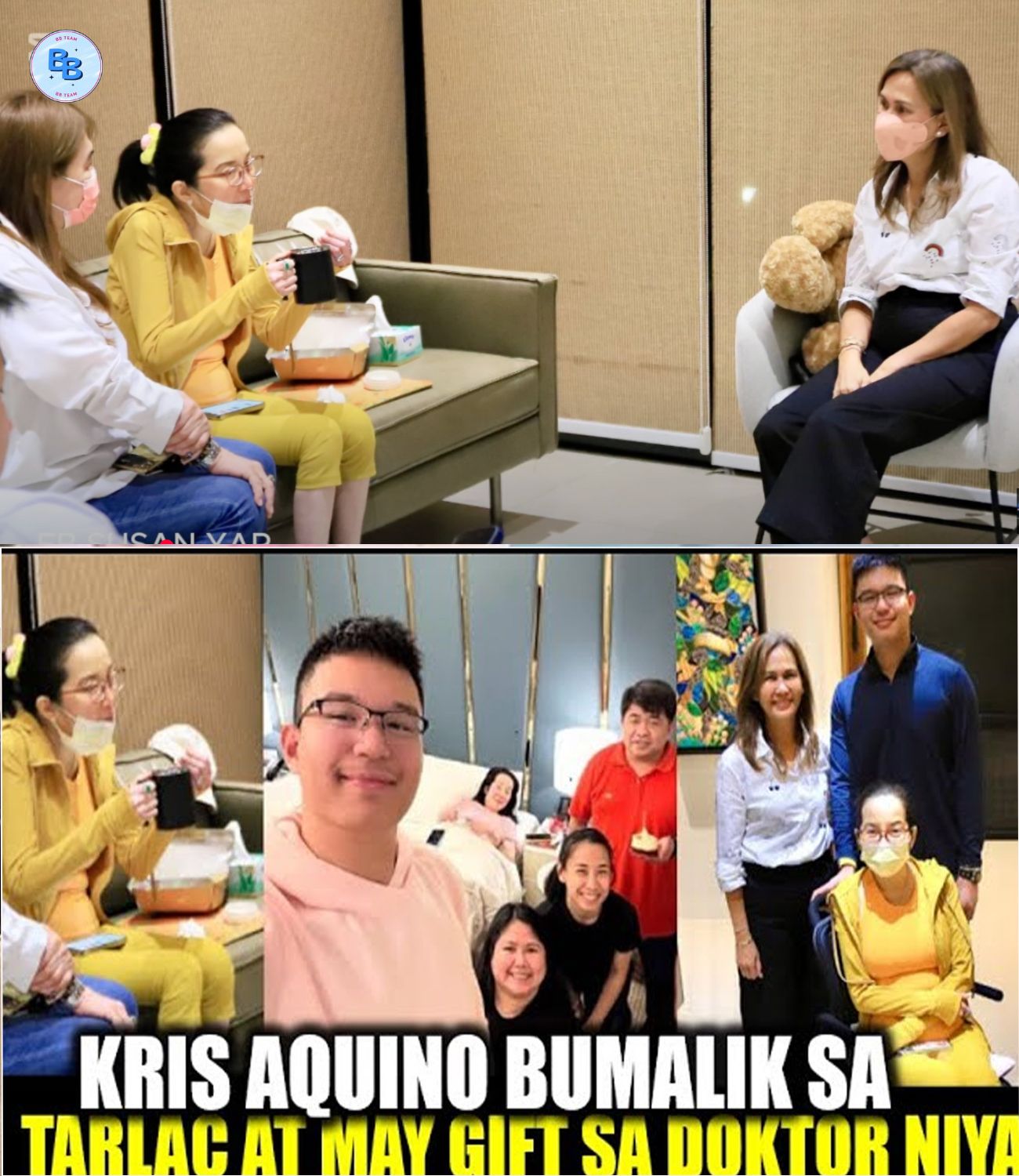 ‘Ang payat niya... pero nakangiti pa rin!’ — Kris Aquino's Birthday ...