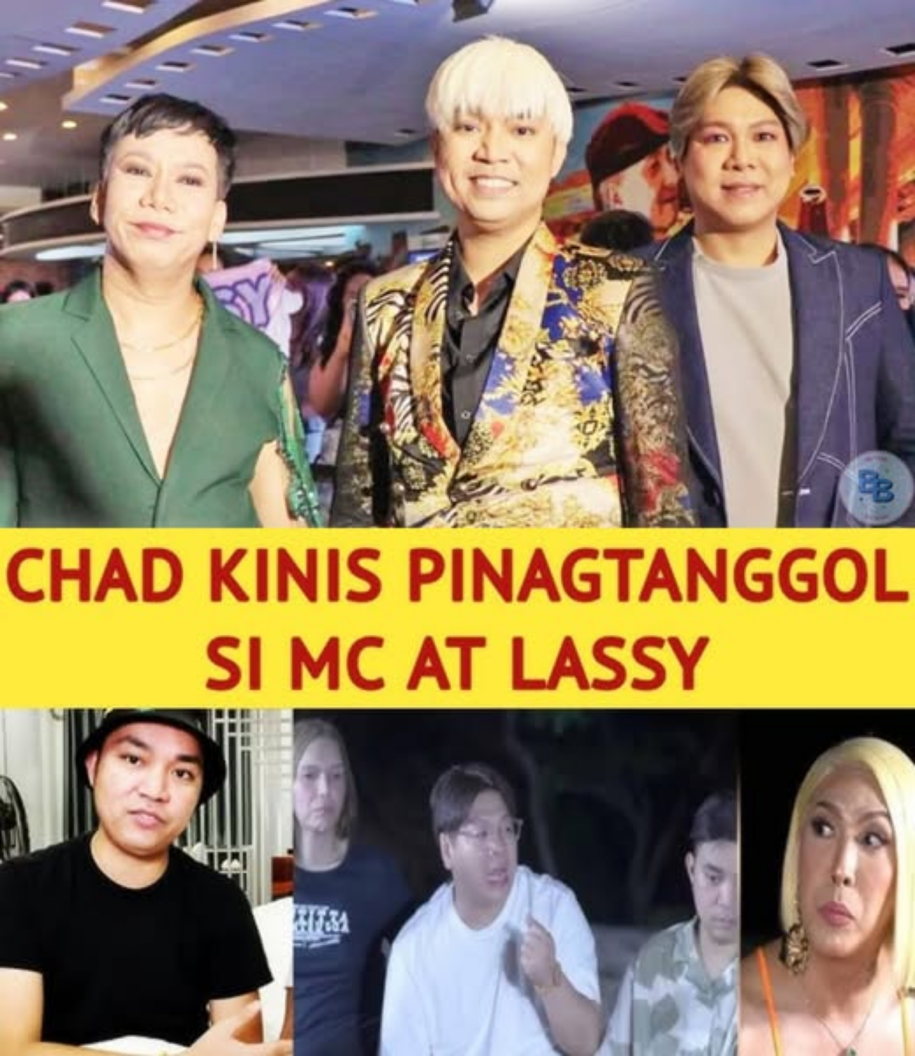 CHAD KINIS, HINDI NAPIGILAN ANG DAMDAMIN — MATINDI ANG PAGTATANGGOL KAY MC AT LASSY LABAN SA MGA ...