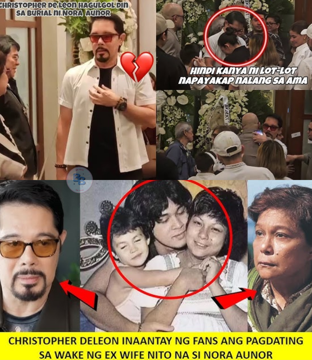 DI MAPIGILAN ANG LUHA! 😢 Christopher de Leon Patuloy na Umiiyak Habang ...