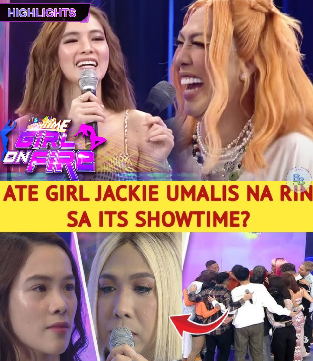 ATE GIRL JACKIE GONZAGA, UMALIS NA RIN SA ITS SHOWTIME? - News