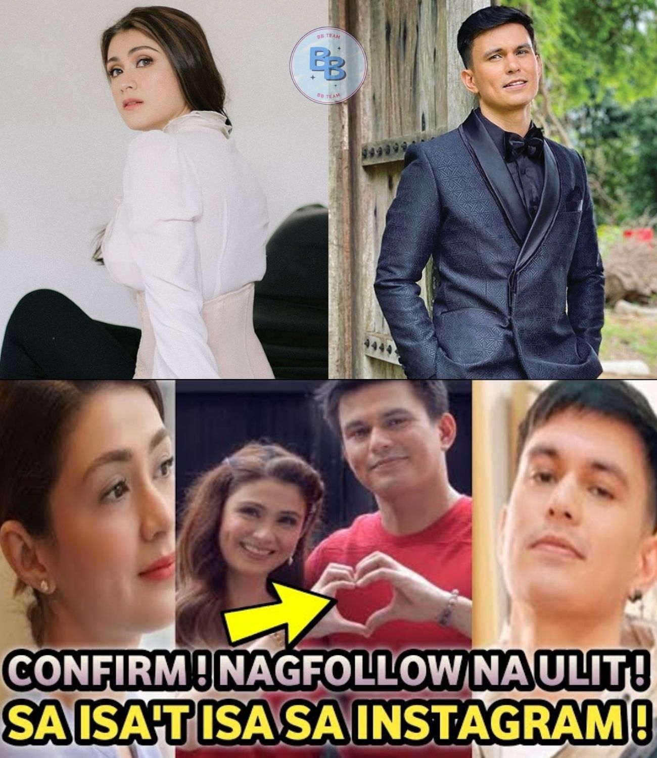 SHOWBIZ COUPLE TOM RODRIGUEZ AT CARLA ABELLANA, MULI NANG NAG-FOLLOW SA ISA’T ISA SA INSTAGRAM ...