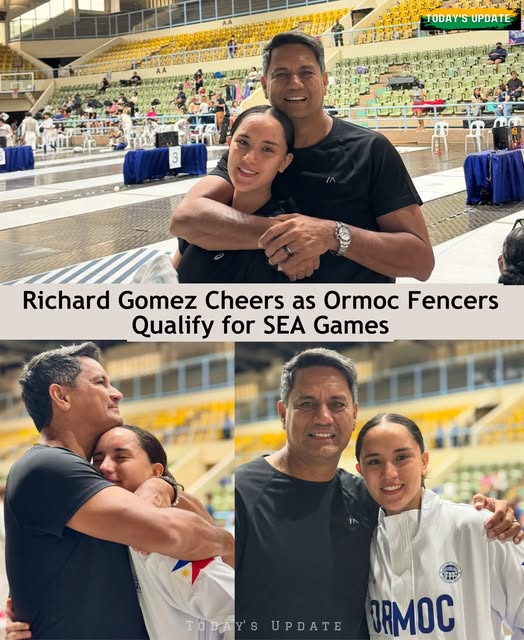 Richard Gomez Cheers as Ormoc Fencers Qualify for SEA Games A proud ...
