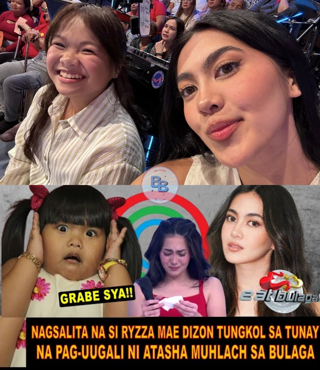 RYZZA MAE DIZON BINASAG ANG KATAHIMIKAN! IBINUNYAG ANG TUNAY NA UGALI NI ATASHA MUHLACH SA EAT ...
