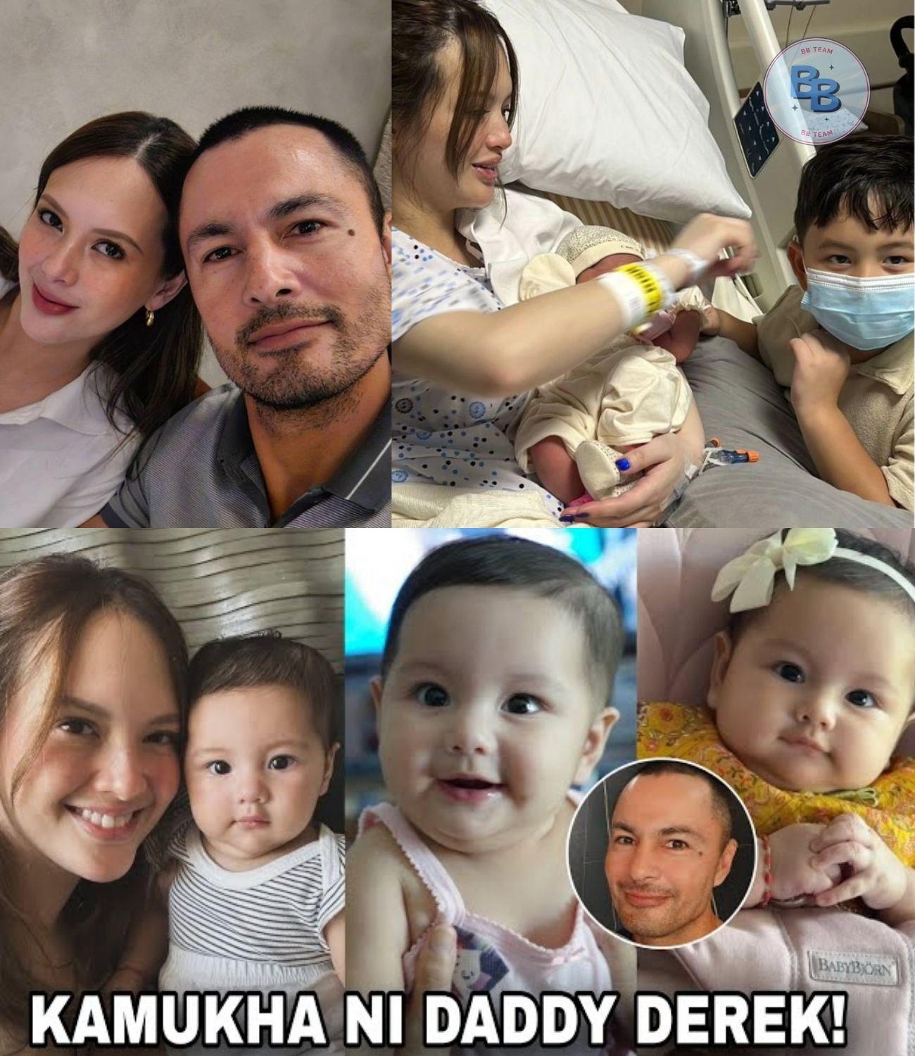ELLEN ADARNA FINALLY REVEALS THEIR BEAUTIFUL BABY GIRL WITH DEREK ...