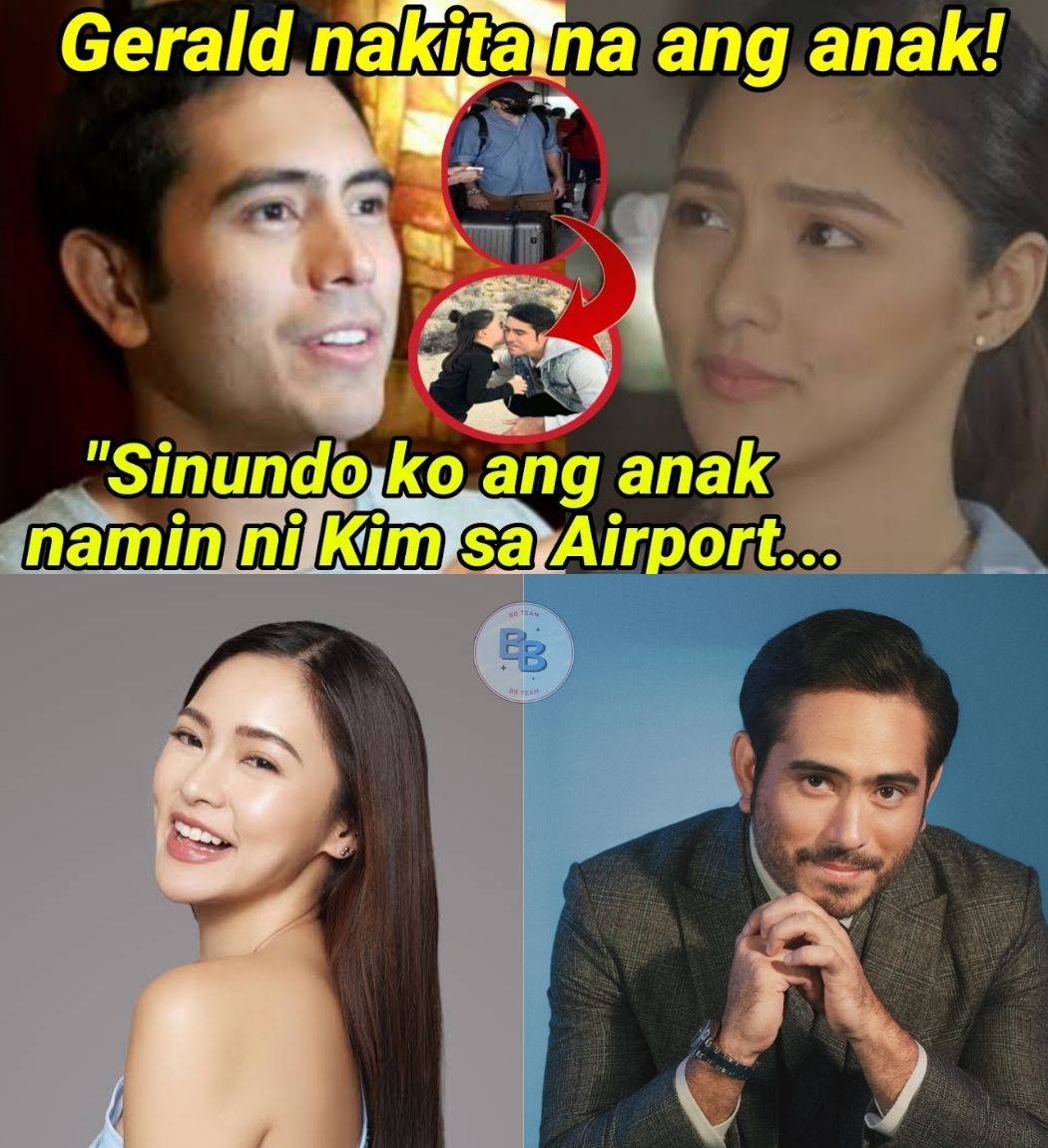 "GERALD ANDERSON PICKS UP HIS CHILD WITH KIM CHIU FROM THE AIRPORT – A ...