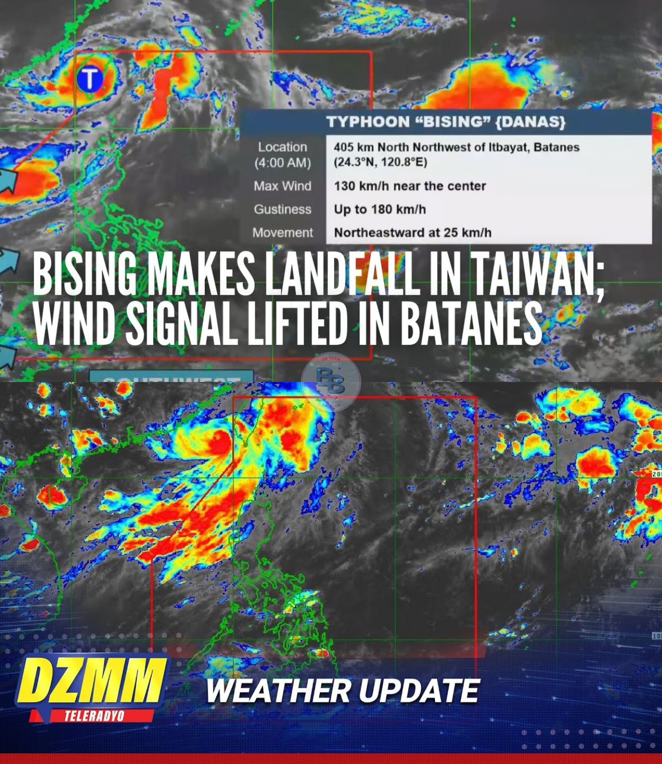 Thought It Was Gone? Think Again. Typhoon Bising Returns With a ...