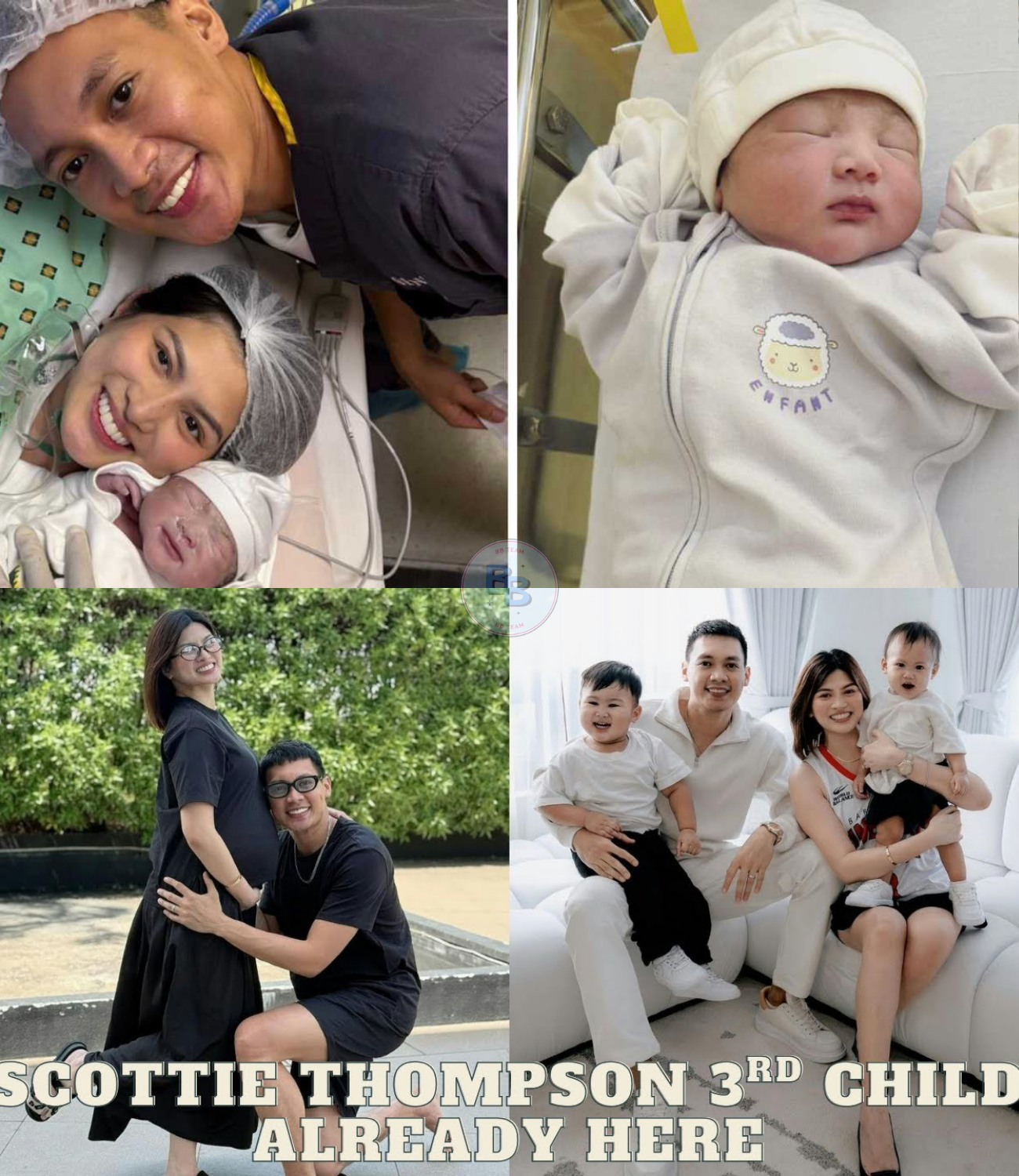 Baby surprise for Scottie Thompson & Jinky Serrano: Their third miracle ...