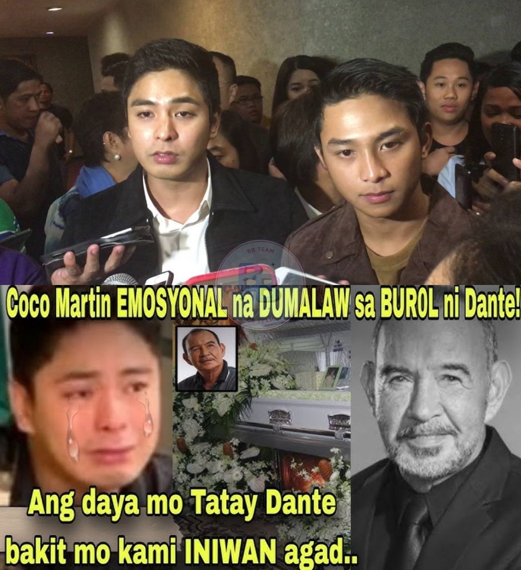 CRYING! Coco Martin EMOSYONAL ng MAKlRAMAY sa Pamilya ni Dante Rivero ...