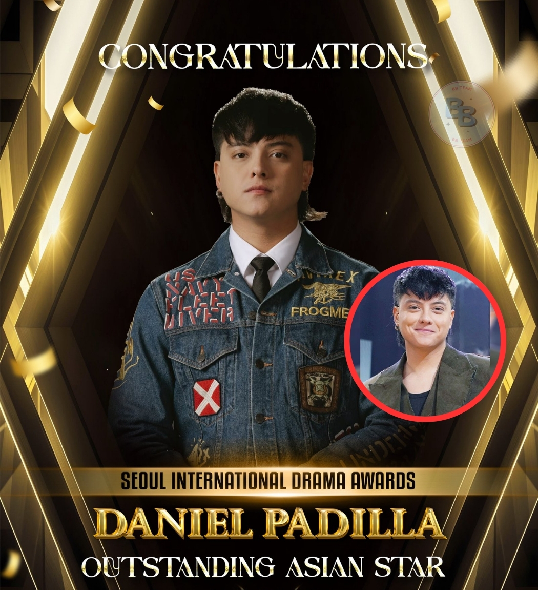 Daniel Padilla named Outstanding Asian Star at Seoul Int'l Drama Awards ...