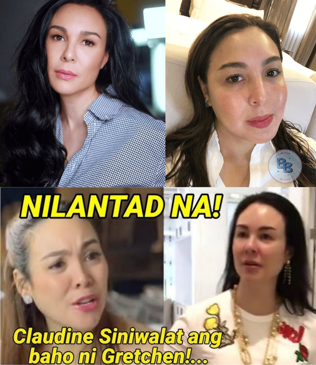 ‘Walang Hiya Ka!’ Claudine, Bumulaga sa Buong Bansa — Gretchen Binunyag ...