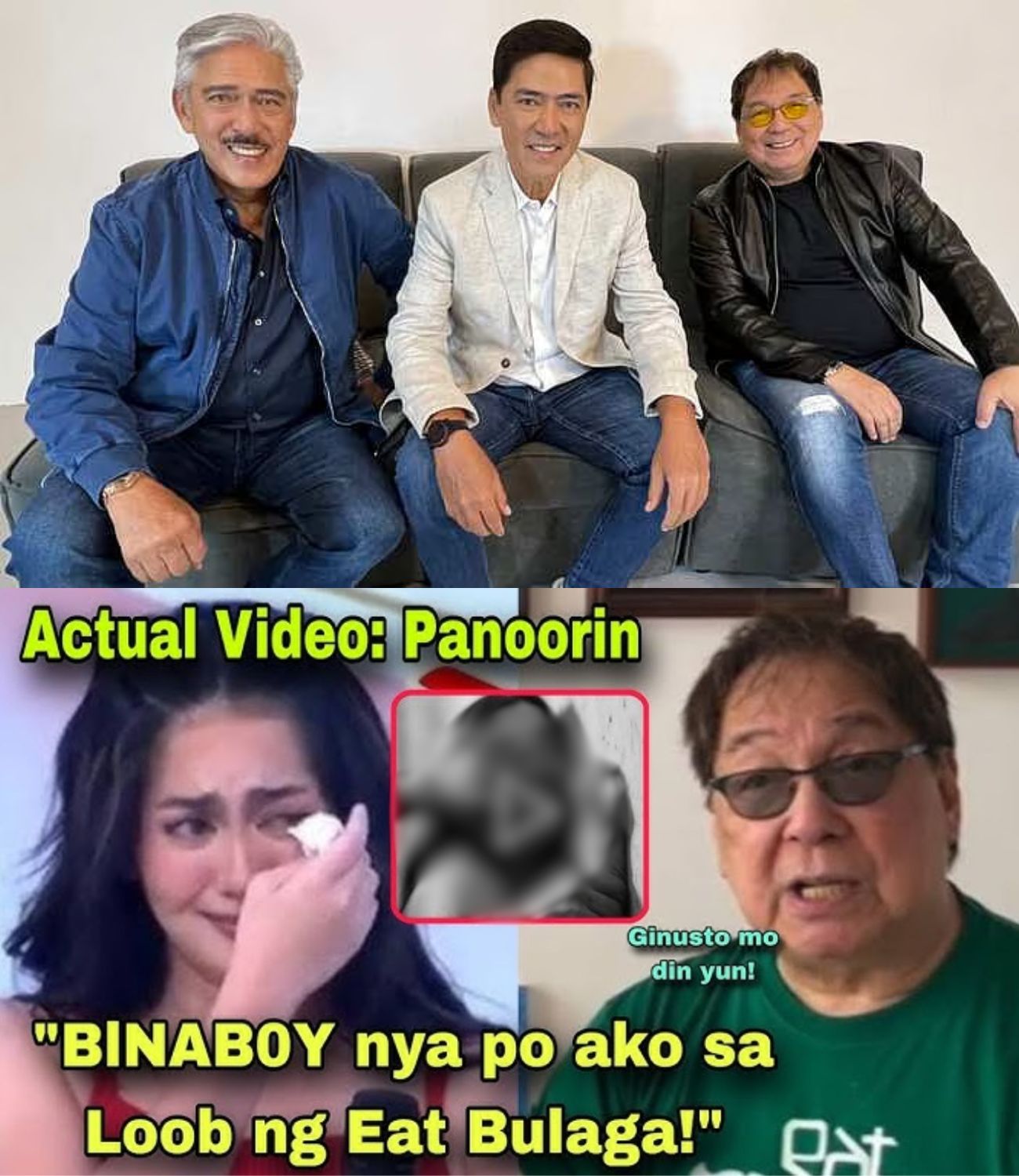 OMG! "KUMAKALAT NA! Joey de Leon Umano'y Hinipuan si Atasha Muhlach sa Eat Bulaga Set—May Video ...