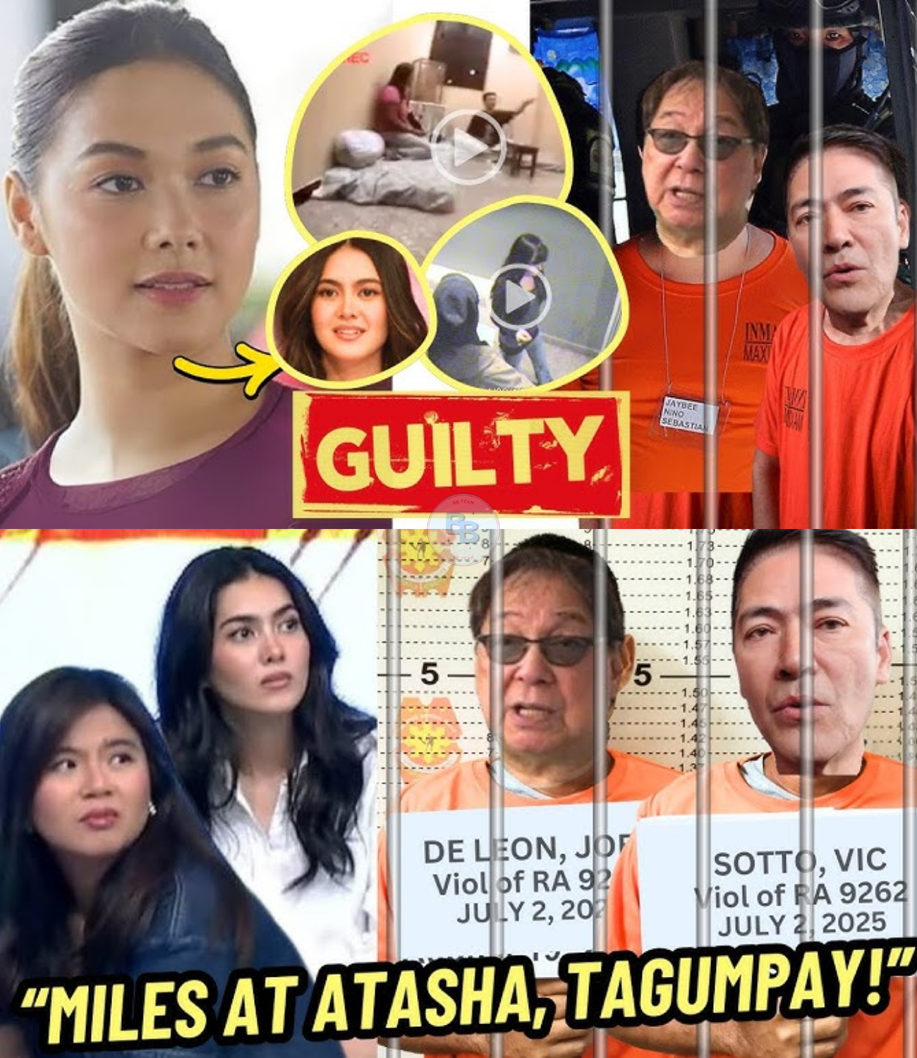 MILES OCAMPO, TODO SUPORTA SA TAGUMPAY NI ATASHA MUHLACH LABAN KINA VIC ...