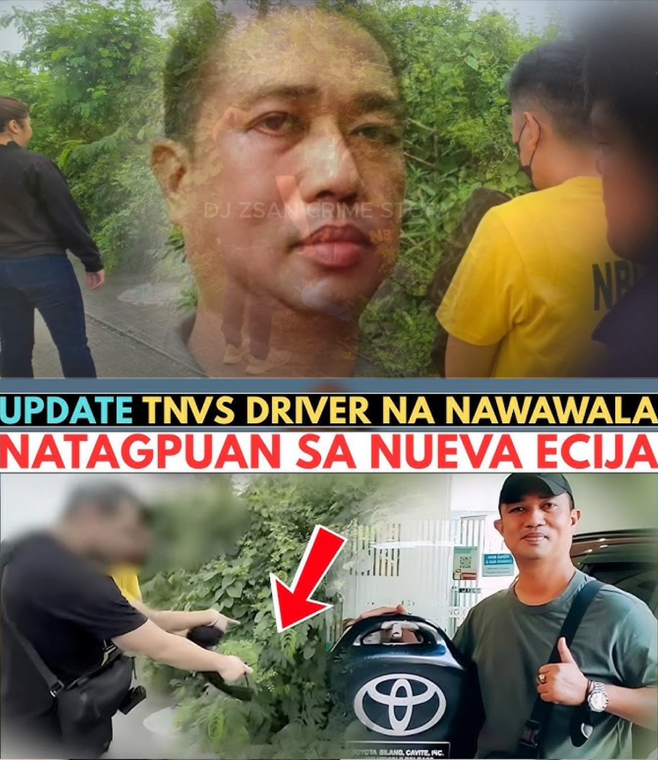 BREAKING UPDATE: Missing TNVS Driver FOUND Lifeless in Remote Nueva ...
