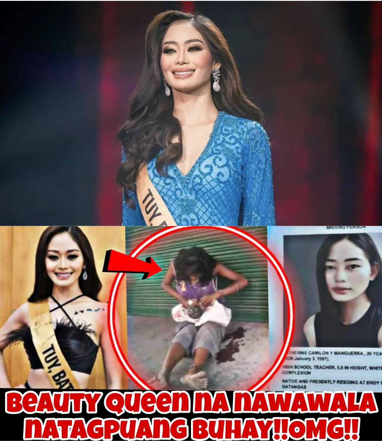 ASTONISHING SCENE on the Streets: Missing Beauty Queen Spotted Roaming ...