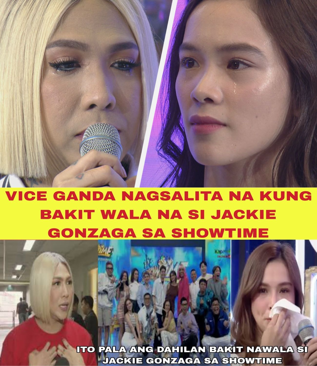 Shocking Revelation! Vice Ganda Reveals the Real Reason Behind Jackie’s Absence from Showtime ...