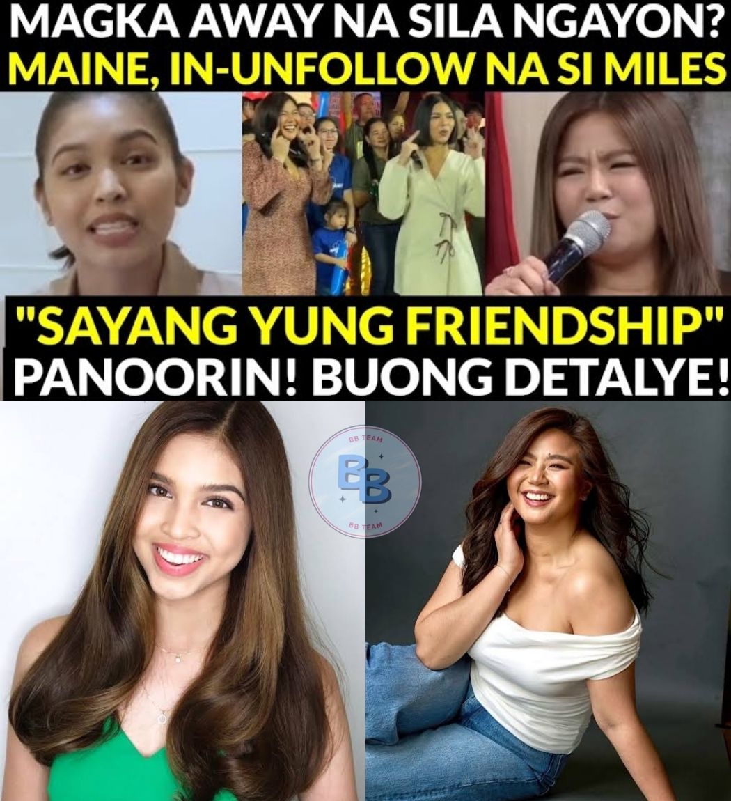 "SHOWBIZ INTRIGA! Maine Mendoza at Miles Ocampo, MAY LIHIM NA ALITAN? Netizens NAGULAT sa ...